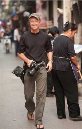 Humanitarian photojournalist Karl Grobl - battleface