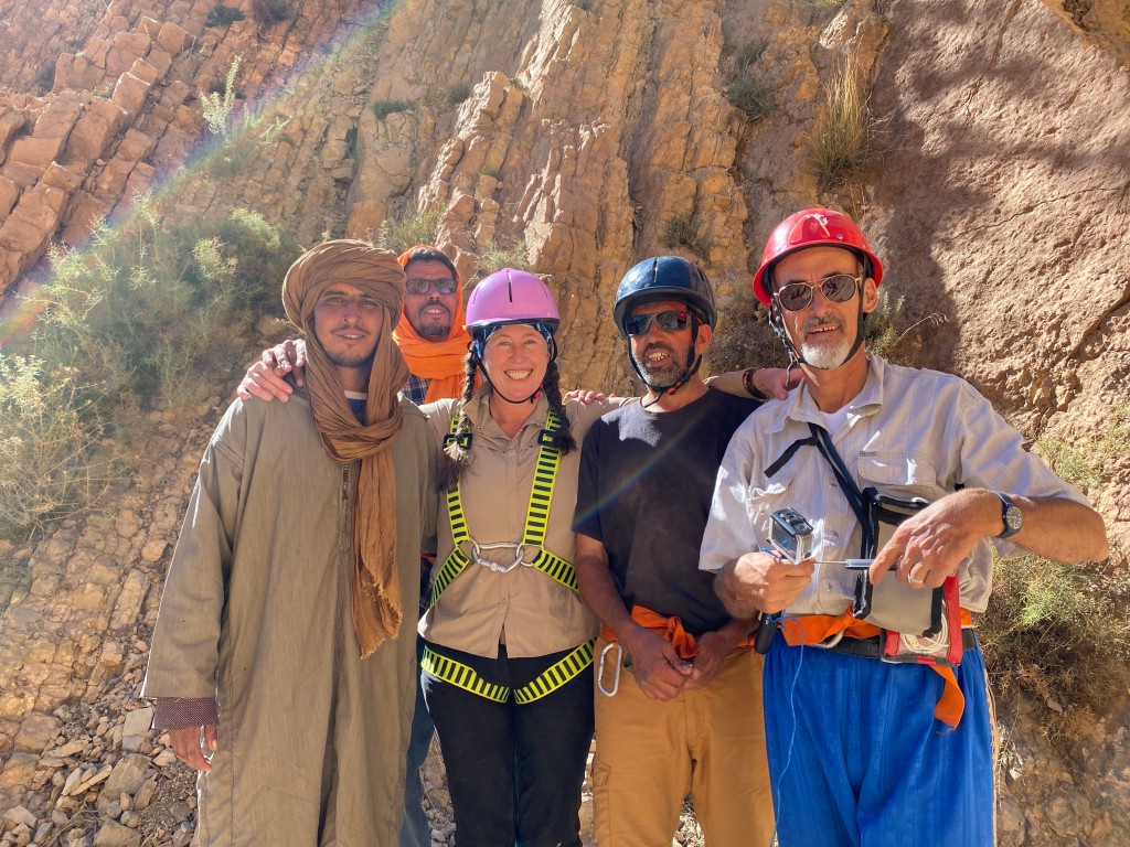 Quicksand! Explorer Alice Morrison gets that sinking feeling crossing ...