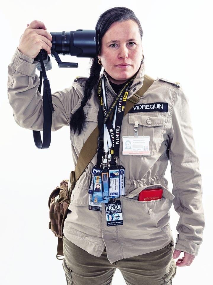 Swapping a rifle for a camera | Photojournalist Sandra Vidrequin ...