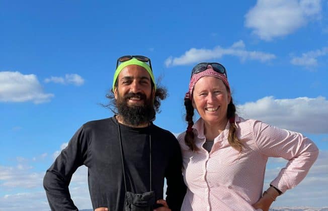 Alice Morrison: Completes hiking the Jordan trail - battleface