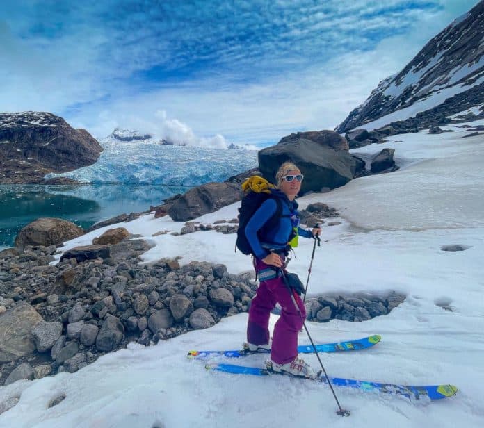 Climbing, skiing and sailing Greenland - battleface